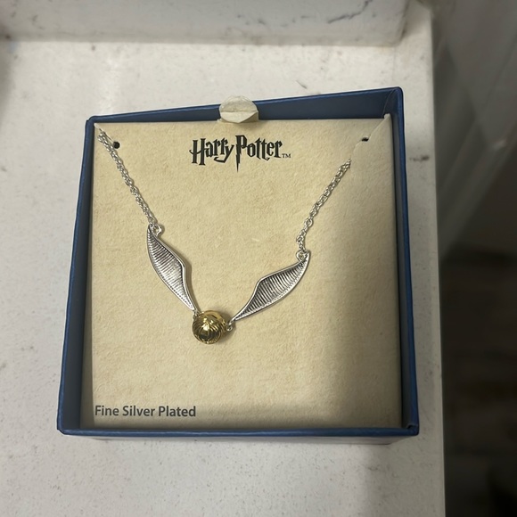 Kohl's | Jewelry | Harry Potter Golden Snitch Silver Necklace | Poshmark